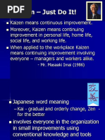 Kaizen: Japan's Competitive Edge | PDF | Innovation | Supply Chain