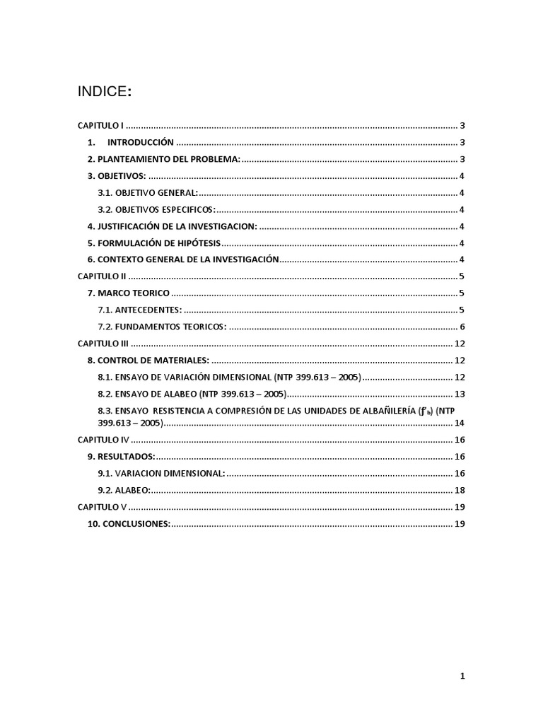 Variación Dimensional | PDF | Arcilla | Albañilería