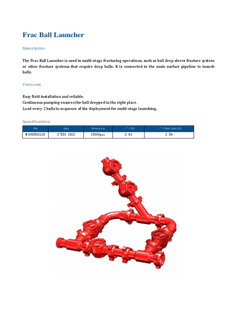 Frac Ball Launcher3 | PDF