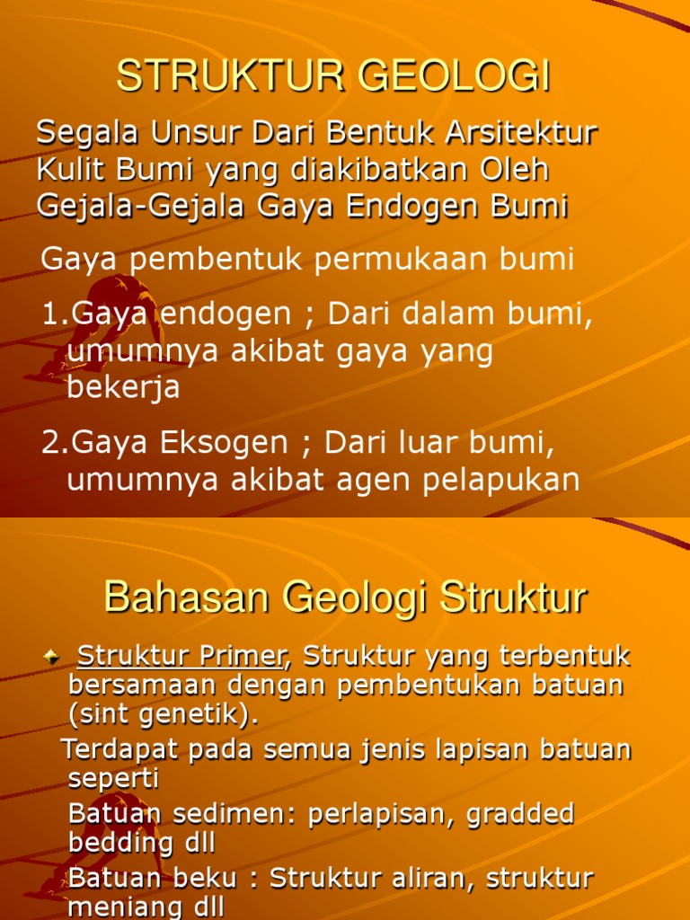 Struktur Geologi | PDF