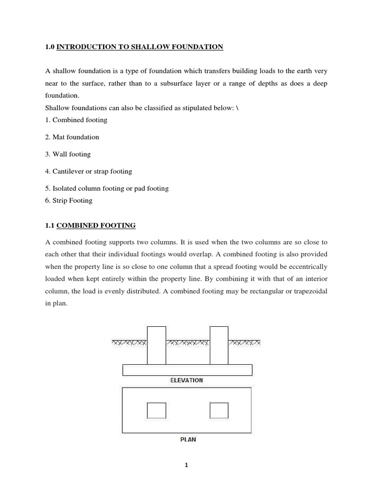 Foundation Engineering Project Pdf Foundation Engineering