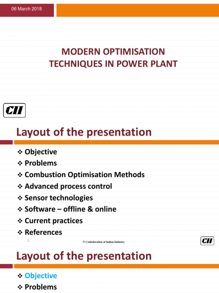 Modern Optimization Techniques in Power Plants | PDF | Combustion ...