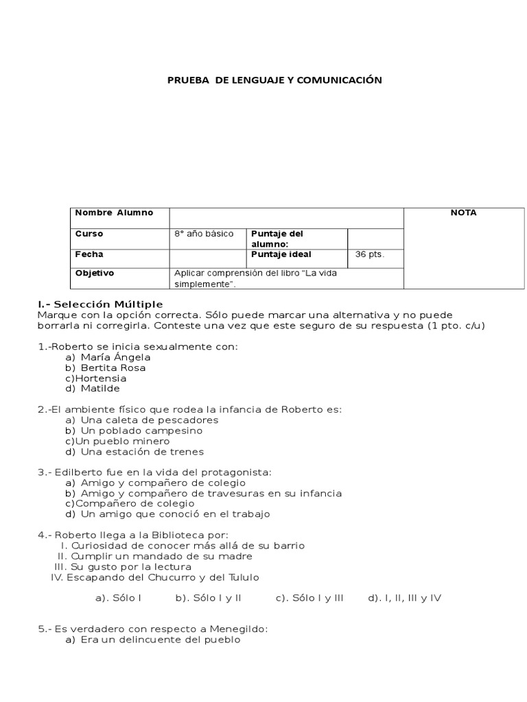 La Vida Simplemente | PDF