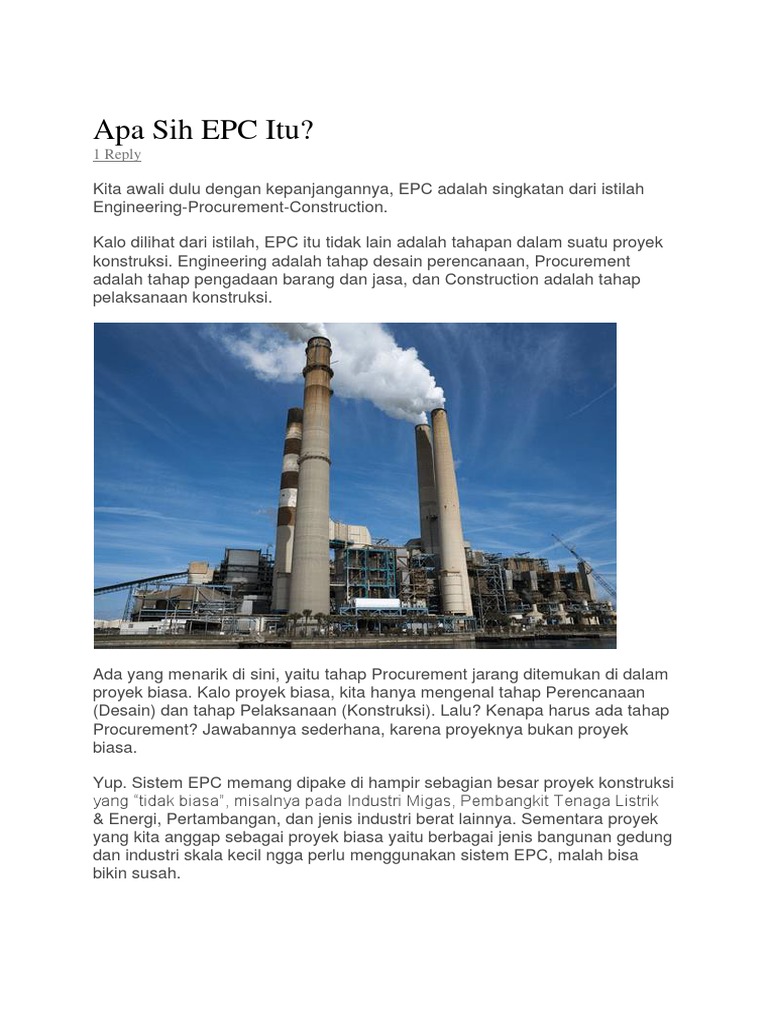 Apa Itu Epc? | PDF