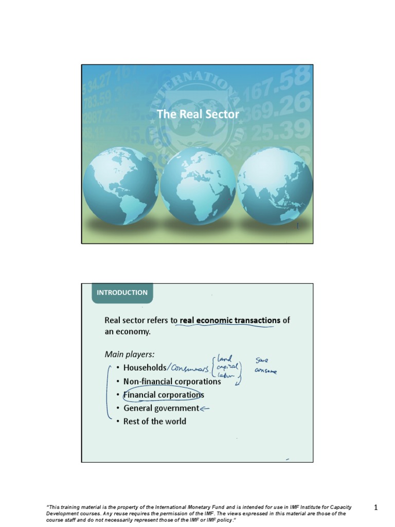 FPP.1x Real Sector Slides | PDF | Consumer Price Index | Gross Domestic ...