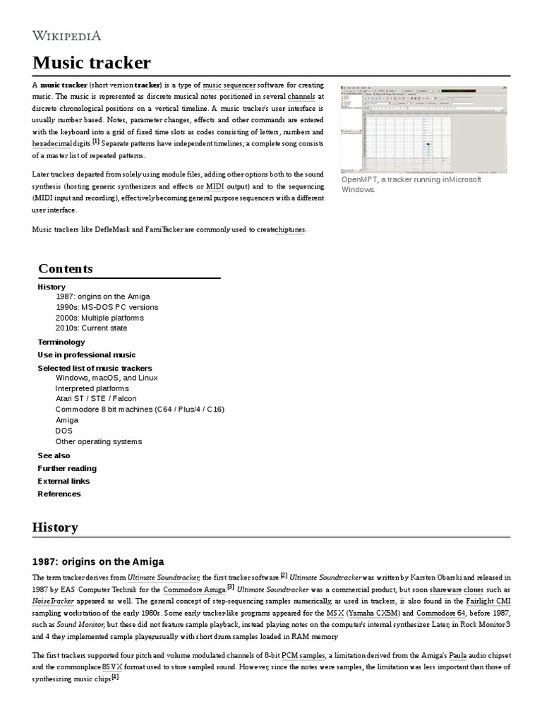 Music Tracker | PDF | Computer Engineering | Digital Technology