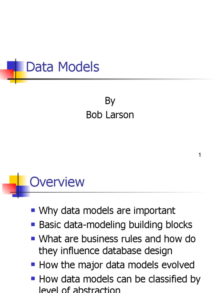 Data Models | PDF | Databases | Relational Database