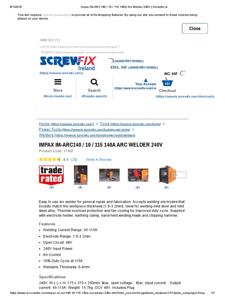 Screwfix 1 | PDF | Welding | Construction