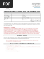 Template Pragmatic Language Skills Inventory | PDF | Nonverbal ...