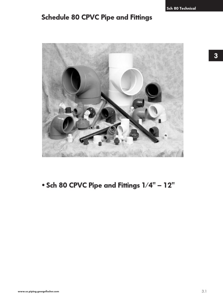 CPVC-PVC Tuberias y Fittings | PDF | Pipe (Fluid Conveyance) | Pressure