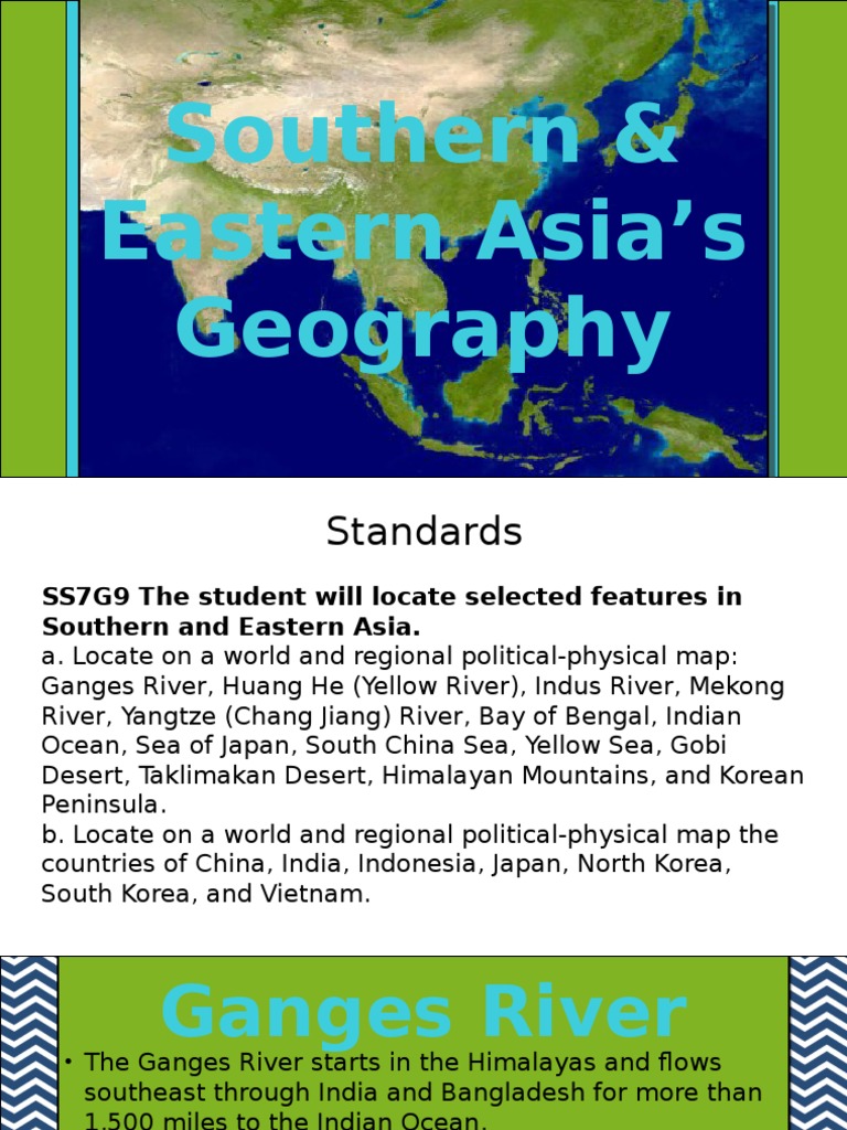 Geography of Asia for Students | PDF | Himalayas | Mekong