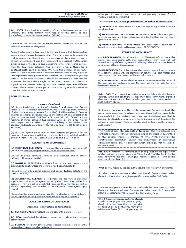 Oblicon 3 | PDF | Lease | Damages Oblicon 3 | PDF | Lease | Damages