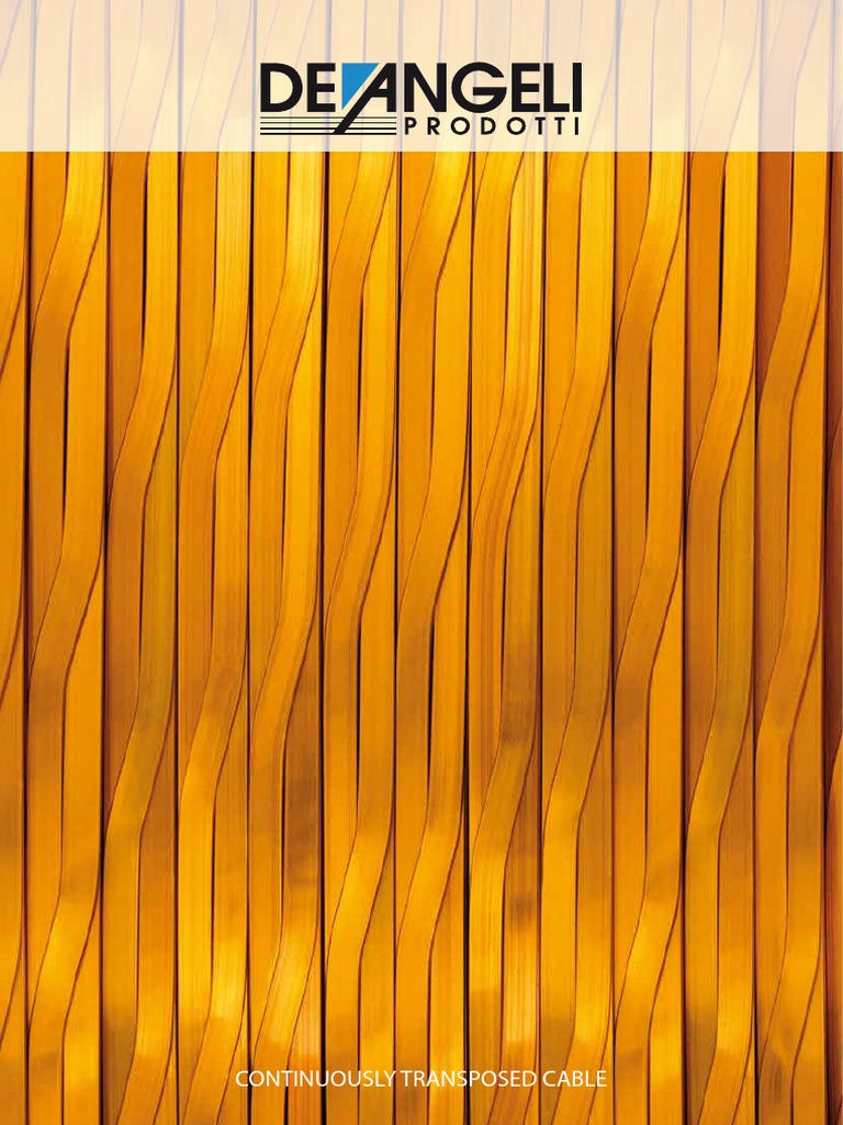 CTC Continuous Transposed Cable 2017 2 PDF | PDF | Electrical Conductor ...