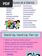 Kagan Structure Quick-Reference Cards Updated | PDF