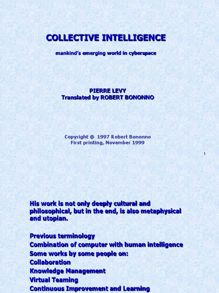227328 | PDF | Tacit Knowledge | Collective Intelligence