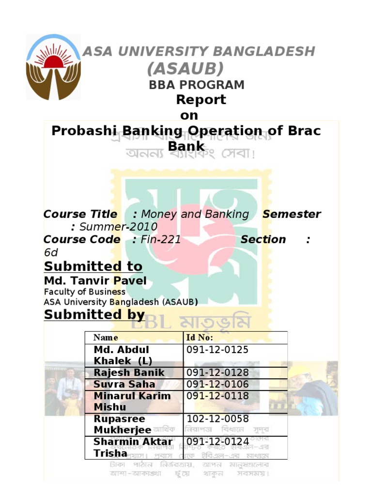 Probashi Banking System of Eastern Banlk LTD | PDF | Loans | Debit Card