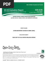 HBS+ Wood Screws Technical Data | PDF | Screw | Friction