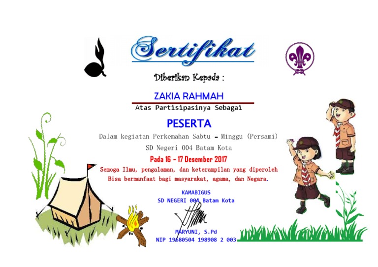 Piagam Persami | PDF