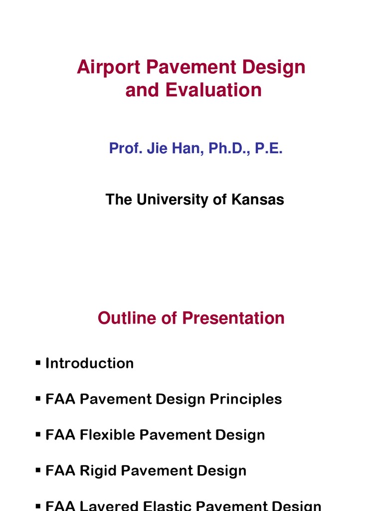 Airport Pavement Design and Evaluation | PDF | Road Surface | Concrete