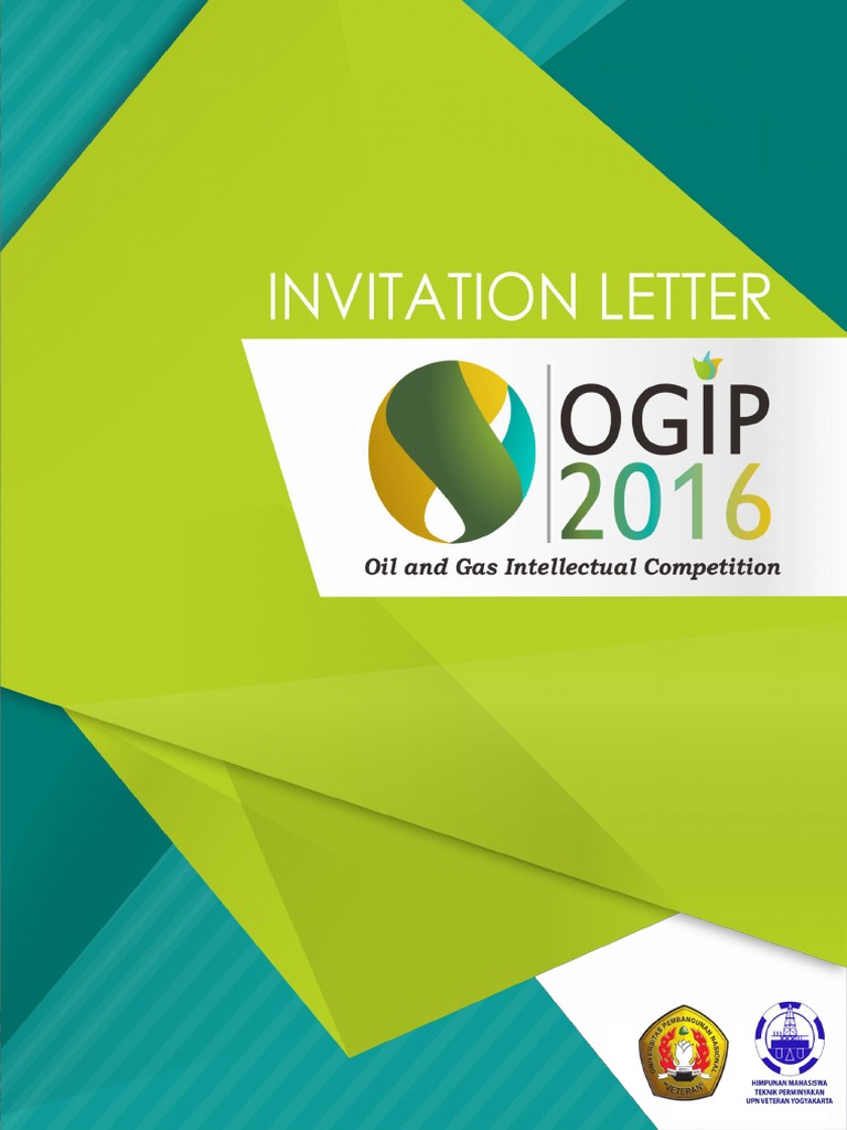 Invitation Letter OGIP 2016 | PDF | Abstract (Summary) | Petroleum