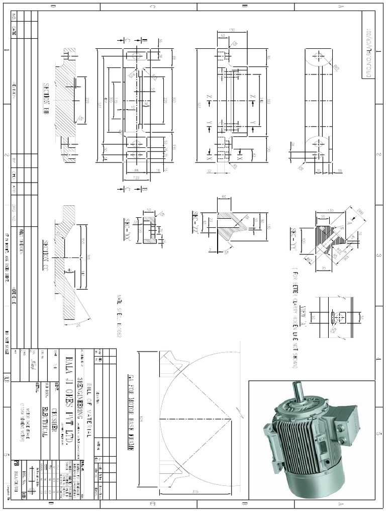 Motor Base Frame | PDF