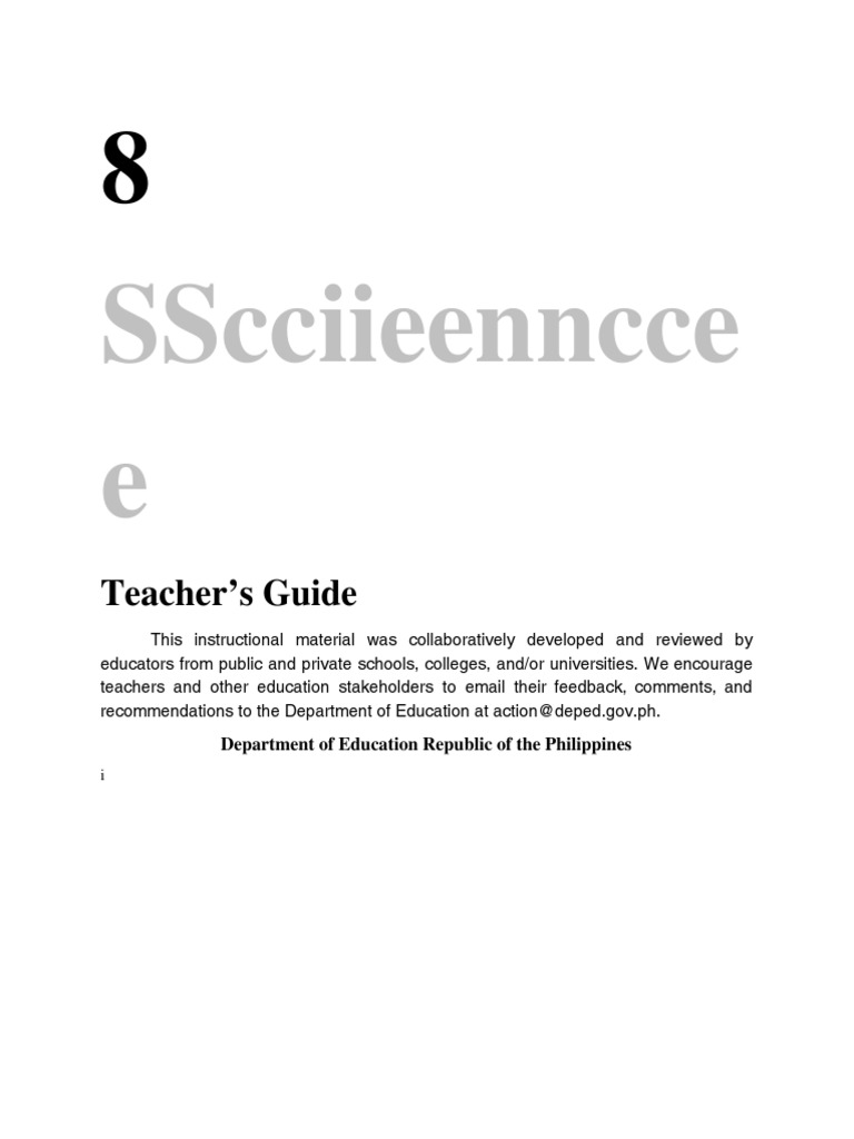 Grade 8 Science Unit 1 Force, Motion and Energy PDF | PDF | Force | Inertia