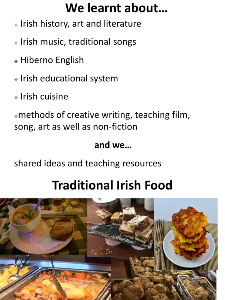 Ec Traditional Irish Food | PDF | Home & Garden