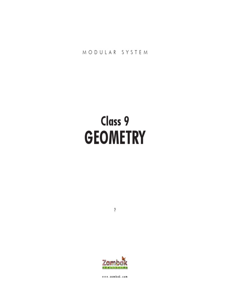9 Geometry PDF | PDF | Circle | Euclidean Vector