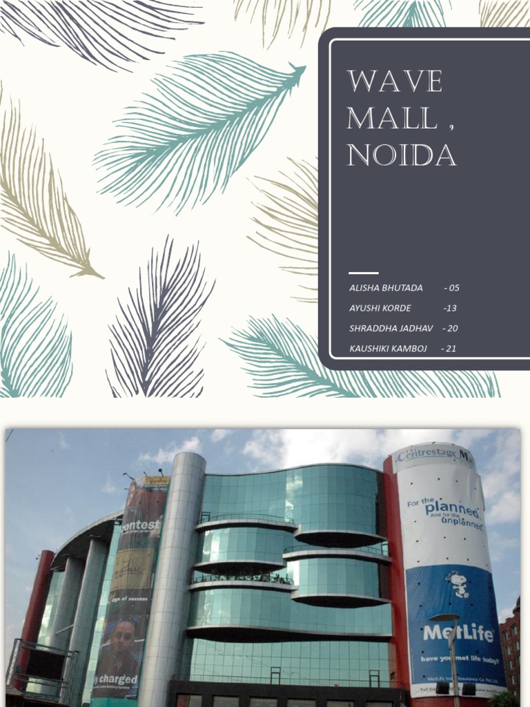 Wave Mall, Noida | PDF | Stairs | Building Engineering