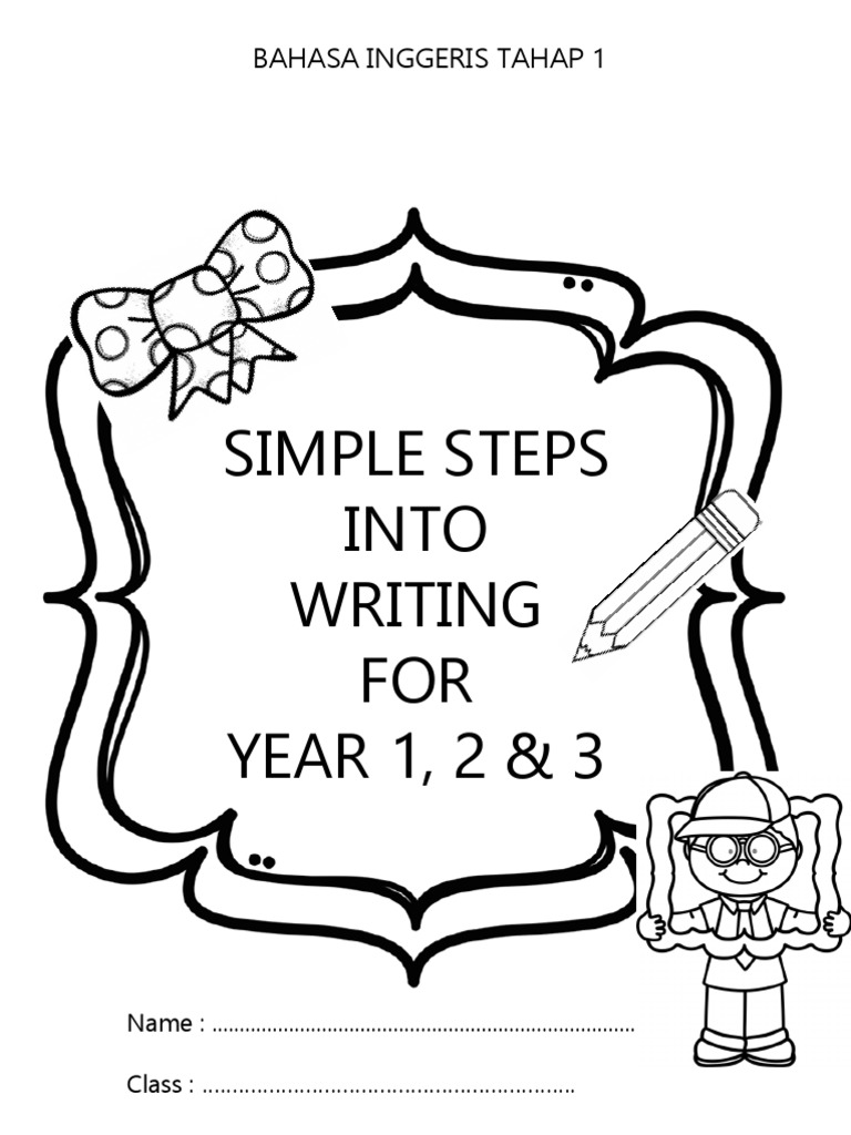 English Writing Practices For Year 1, 2 & 3 | PDF