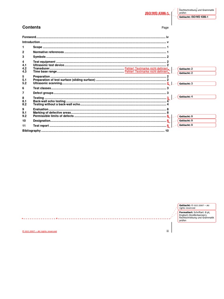 Iso 4386 - 1ut - 2007 | PDF