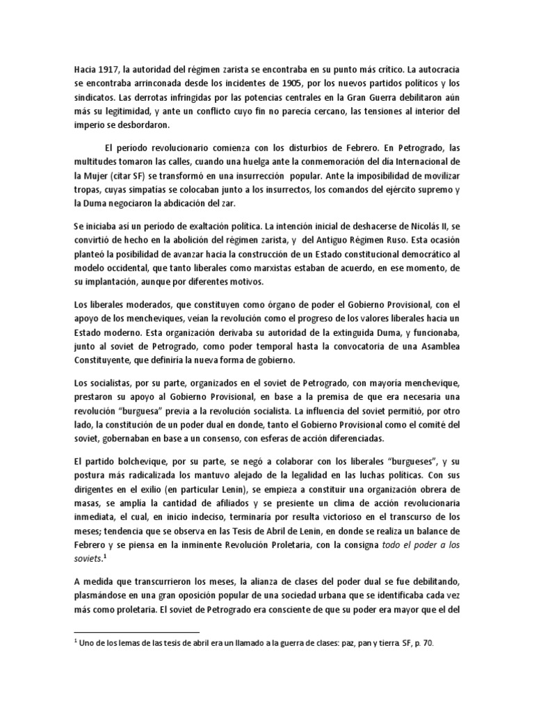 UNiverwsal II REv Rusa | PDF | Bolcheviques | Vladimir Lenin