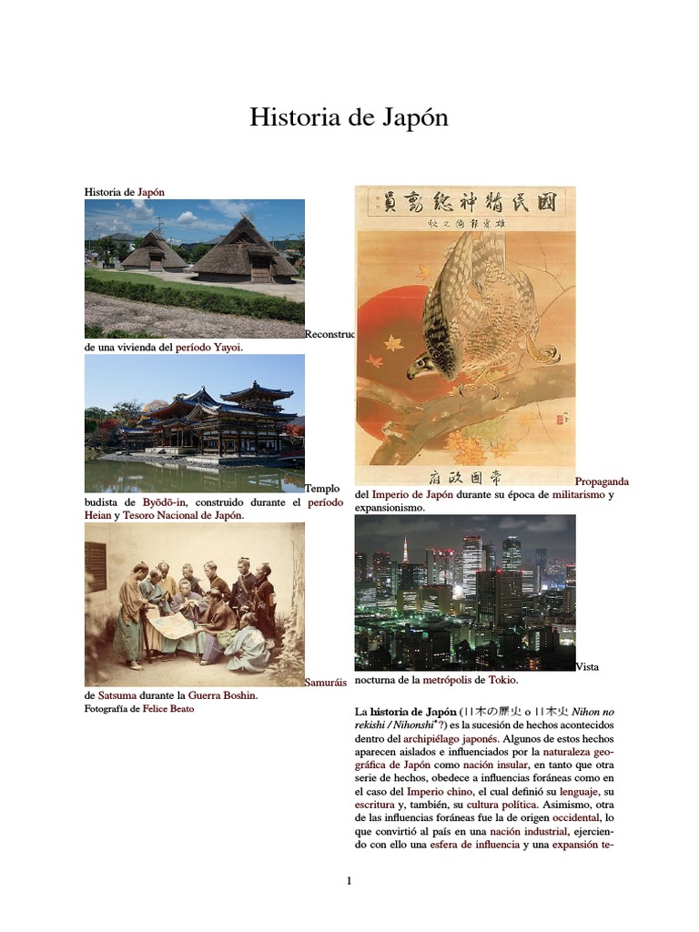 Historia de Japón | PDF | Samurai | Japón