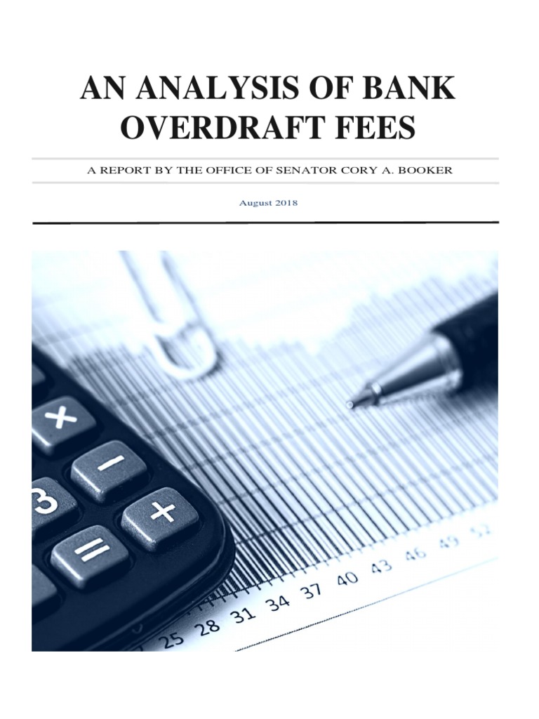 An Analysis of Bank Overdraft Fees Final | Overdraft | Fee