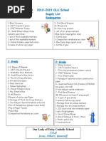 Grade 1,2 and 3 Requirements:: Notebook: Writing Notebook | PDF | Art