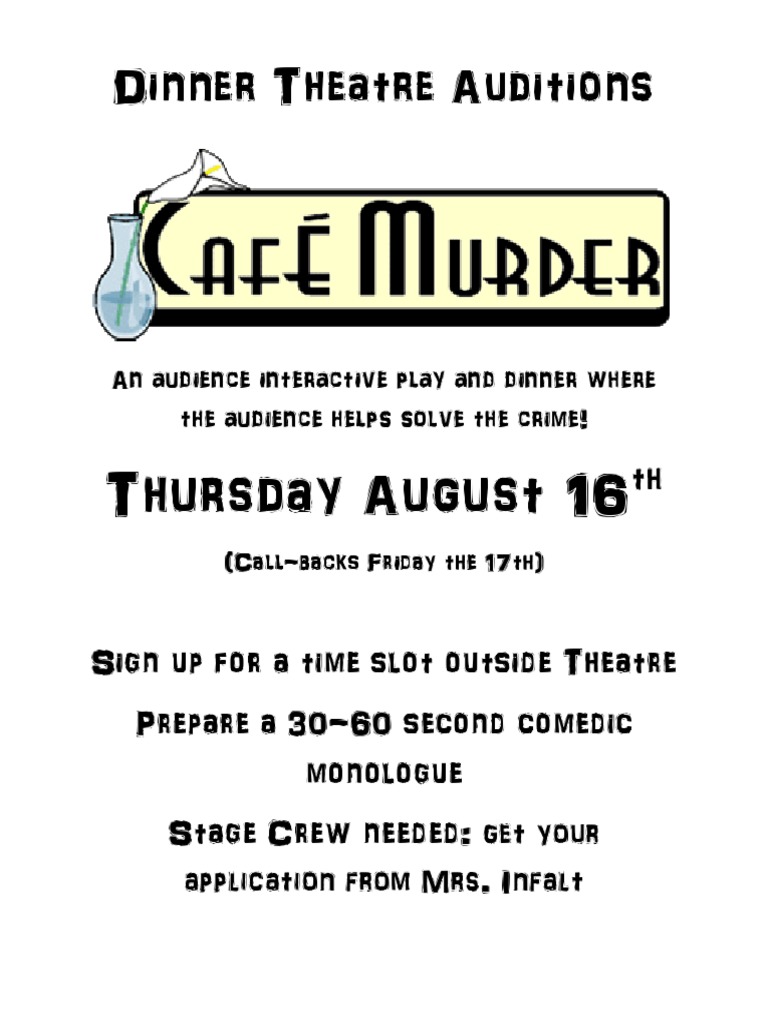 Audition Flyer | PDF