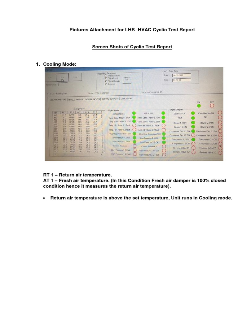 Cyclic Test Report Modified | PDF