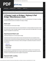 HS 20 Truck Loading | PDF | Truck | Structural Load