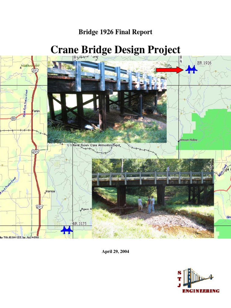 Crane Bridge Design Project | PDF | Deep Foundation | Beam (Structure)