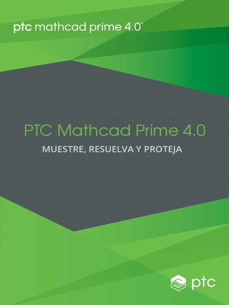 0 PTC Mathcad Prime BR PDF | PDF | Software | Enseñanza de matemática