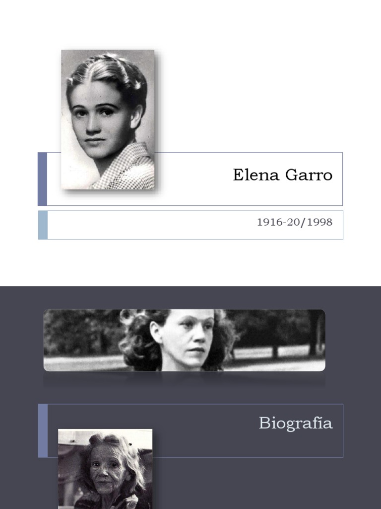 Elena Garro | PDF | Surrealismo | Poesía
