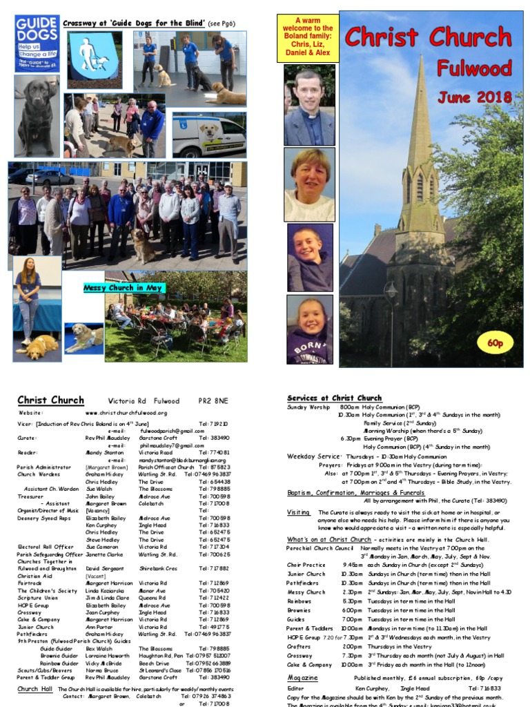 June 2018 Christ Church Magazine | PDF | Eucharist