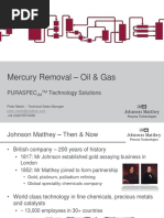 PURASPEC H₂S and Mercury Removal Solutions | PDF | Gases | Mercury ...