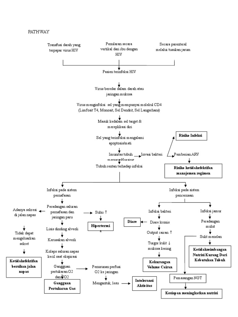 Pathway Hiv Anak | PDF