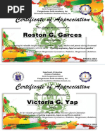 Nutrition Month 2025 Certificate | PDF