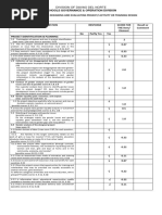 Sample HGDG Checklist | PDF | Gender | Gender Studies