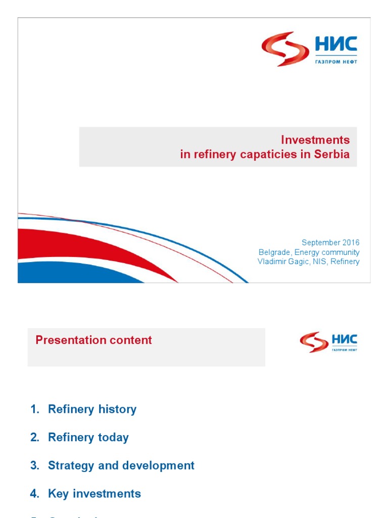 Of2016 Nis | PDF | Oil Refinery | Cracking (Chemistry)
