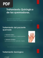 Escarotomía y Escarectomía en Quemaduras | PDF | Quemar | Herida
