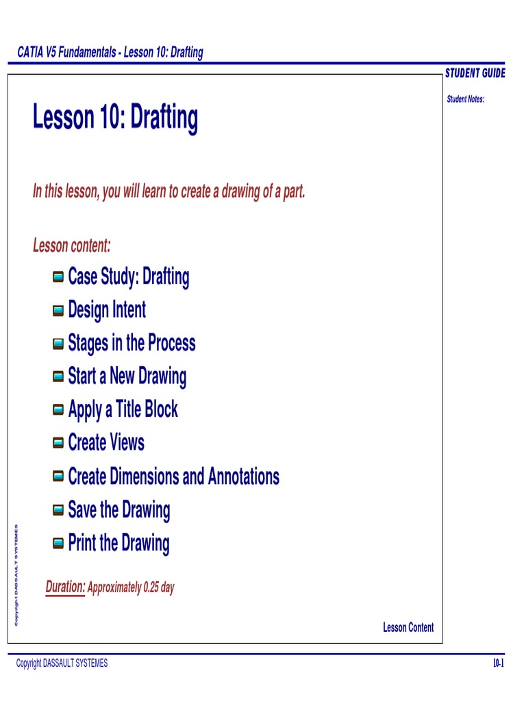 Lesson11 ANSI PDF | PDF | Drawing | Design