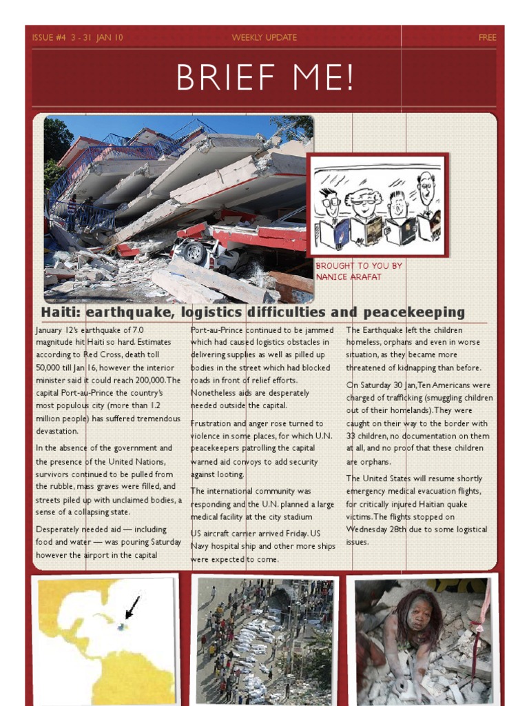 Brief Me Newsletter - 4th Edition | PDF | Yemen | World Politics